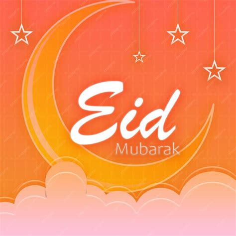 Premium Photo New Trendy Modern Eid Mubarak Wishes Template Banner