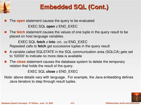 ppt chapter 4 advanced sql powerpoint presentation free download
