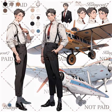 439 Open Ai Adopt Cute Retro Airman By Kitsycat7 On Deviantart