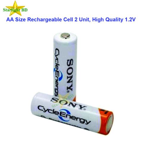 Aa Size Rechargeable Cell 2 Unit High Quality 12v Typ4600mah
