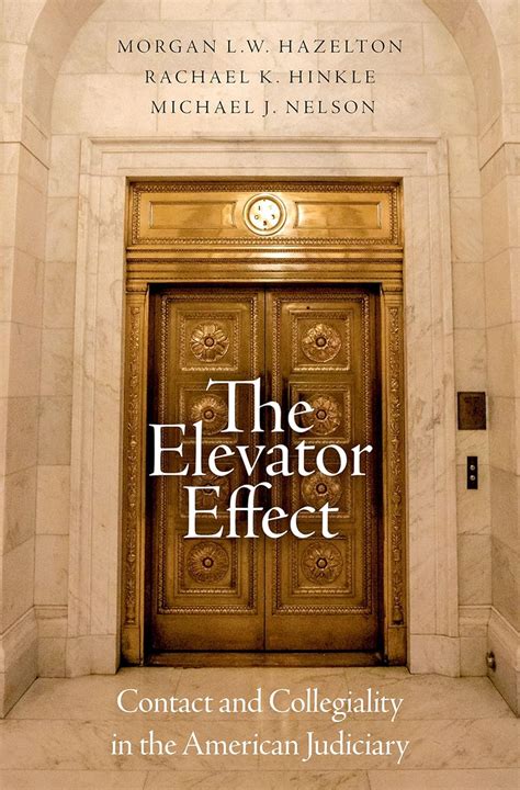 The Elevator Effect Contact And Collegiality In The