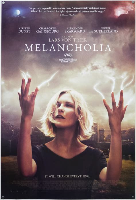 Melancholia One Sheet Lightning Style Usa