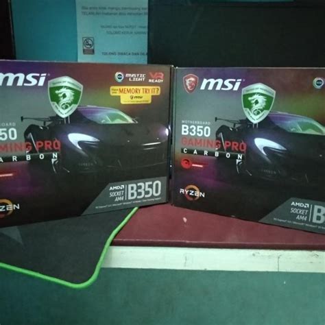 Jual Motherboard Msi B Gaming Pro Shopee Indonesia