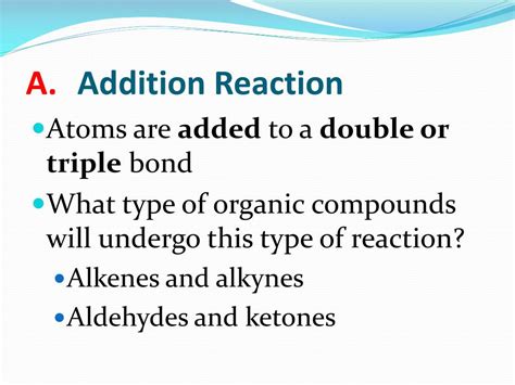 Ppt Common Organic Reactions Powerpoint Presentation Free Download