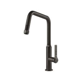 Gessi 60053707 Officine Miscelatore Cucina Con Doccetta Black Metal