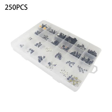 25 Types Assorted Micro Switch Push Tact Button Onoff Touch Button Switch Kit D 999 Picclick Au