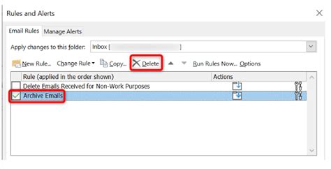 I Had Created A Rule In Outlook But The Rule Is Not Working