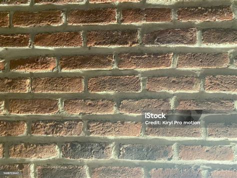 Tekstur Bata Coklat Bahan Buatan Untuk Dinding Pasangan Bata Dinding Beton Batu Bata Kecil Latar