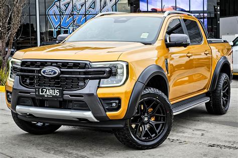 Ford Ranger Next Gen Hussla Beretta Matte Black Wheel 13681