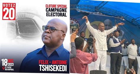 Clôture de la campagne présidentielle Martin Fayulu au terrain Sainte Thérèse et Félix