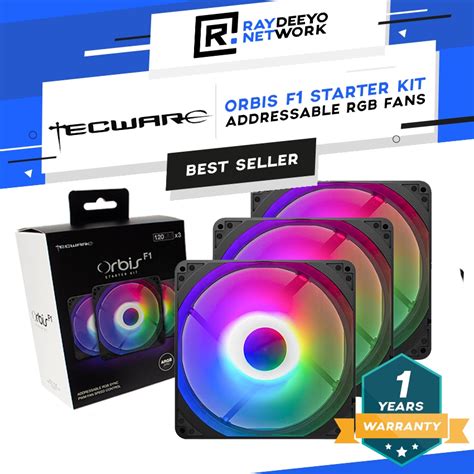 Tecware Orbis F1 Starter Kit With 3 X F1 Argb Fan [argb Sync With Motherboard] Shopee Malaysia
