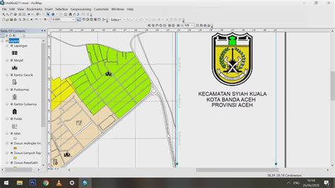 Cara Cepat Membuat Layout Peta Di ArcGIS YouTube