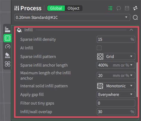 Infill Creality Wiki
