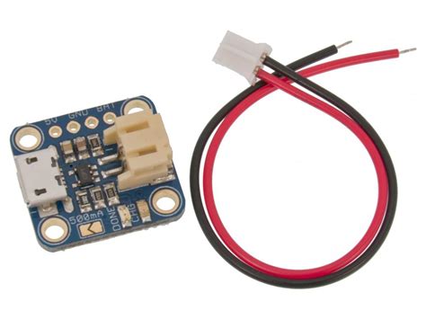 Buy Micro Lipo Charger For Lipi Liion Microusb At The Right Price Electrokit