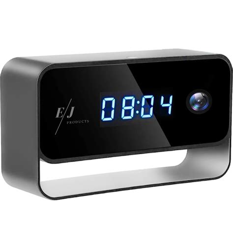 Ceas Spion Cu Camera Ip Wifi Full Hd Infrarosu Model Ap 4437212 Detectarea Miscarii Alarma