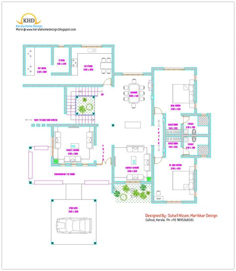 Unique Sloping Roof Luxury Home Home Kerala Plans