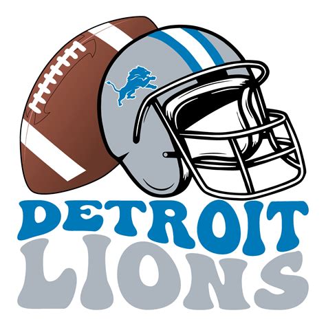 Detroit Lions Helmet Football Svg Digital Download Untitled Inspire Uplift