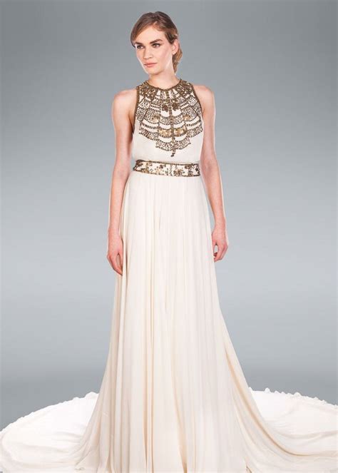 Stunning Ancient Egyptian Style Wedding Dresses References Wedding