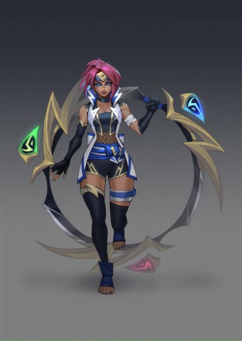 Qiyana League Of Legends Image 3580240 Zerochan Anime Image Board
