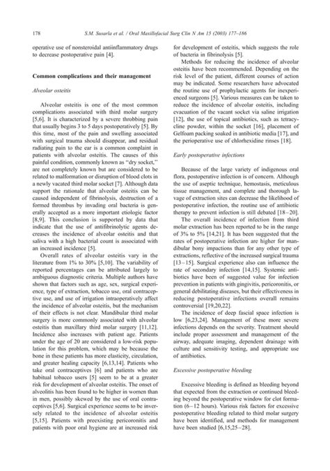 Third Molar Surgery Pdf