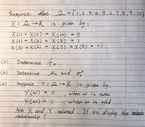 Solved Suppose That Q {1 2 3 4 5 6 7 8 9 10} X