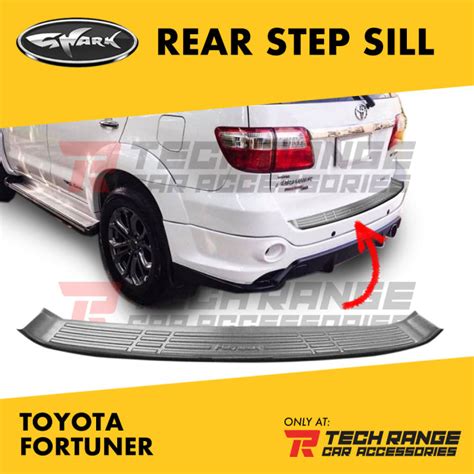 Shark Rear Step Sill Protector Bumper Guard Stepsill Toyota