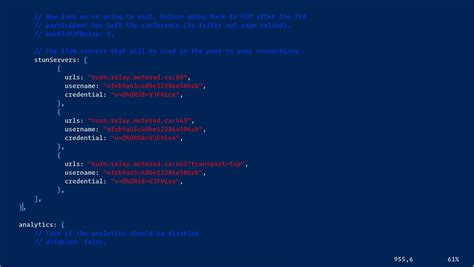Jitsi Turn Stun Server Setup
