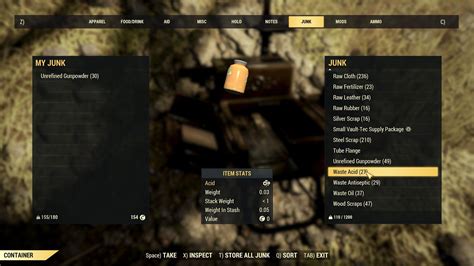 How To Get Acid Easily In Fallout 76