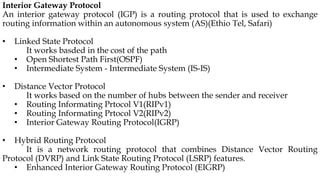 IP Routing Pptx Computer Networking Computing