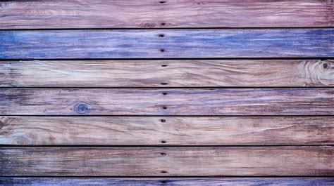 Residual Vignetting Effect On Wooden Texture Boards With Hints Of Blue