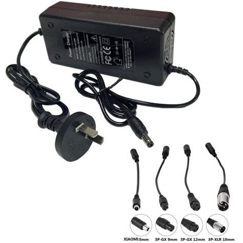 546v 2a Charger For 48v Li Ion Battery Charger Dc Socketconnector Fo