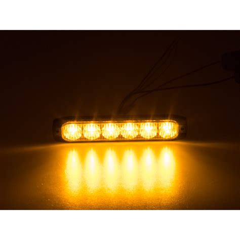 Oranžový výstražný LED predátor 12-24V, ECER65 - Speedtech.cz ...