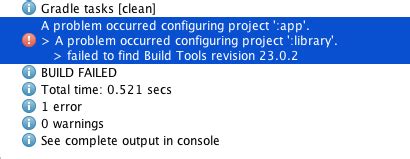 Error Failed To Find Build Tools Revision Csdn