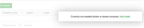 docker server current status stopped can not start docker server
