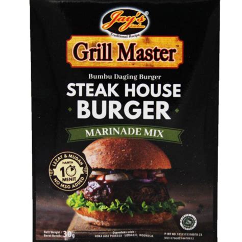 Jual Jays Jays Grill Master Marinade Mix Classic Barbecuehot Spicy