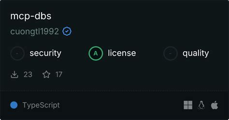 Github Cuongtl1992mcp Dbs The Mcp Server Support Your Llms Integrate With Sql Database