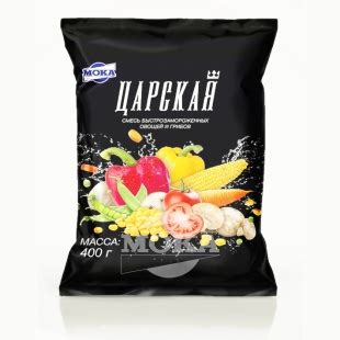 Царская. Смесь быстрозамороженных овощей и грибов | Овощи и овощные ...