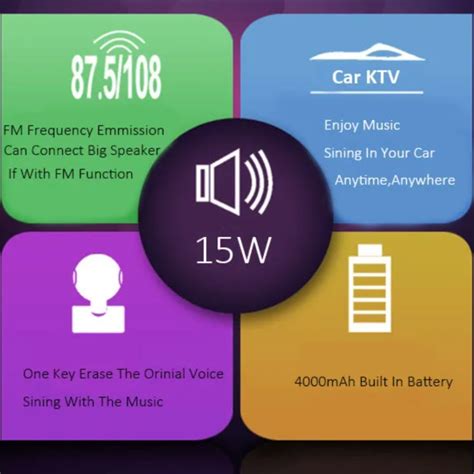 Intelligent Wireless Karaoke Microphone L 698 Best Price Fast Delivery