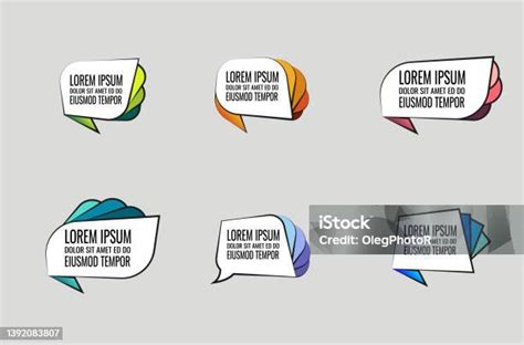 컬러 요소와 획이있는 따옴표에 대한 벡터 흰색 음성 거품 0명에 대한 스톡 벡터 아트 및 기타 이미지 0명 개체 그룹 격언 Istock