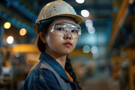 Premium Photo Asian Female Engineer In Factory Monitoring Quality Control Process Premium Photo Asian Female Engineer In Factory Monitoring Quality Control Process