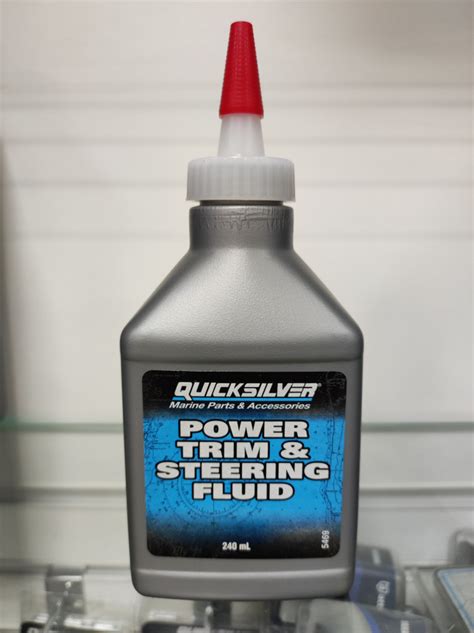 Жидкость для усилителя дифферента и рулевого механизма Quicksilver ...