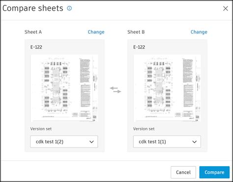 Compare Sheets
