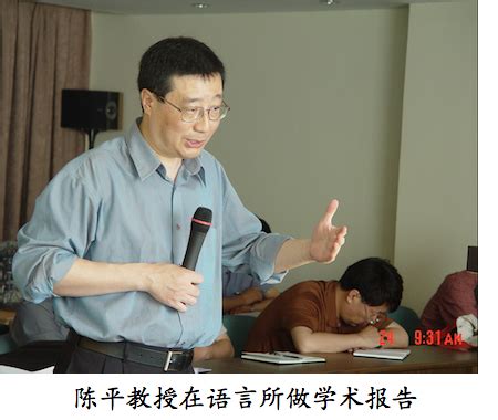 陈 平 学者介绍 中国社会科学院语言研究所