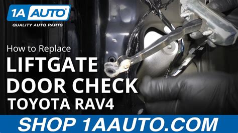 How To Replace Liftgate Door Check 2005 16 Toyota RAV4 1A Auto