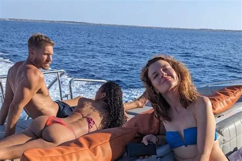 Calvin Harris Fiancé Vick Hope Shares Rare Intimate Snap As Fans Go