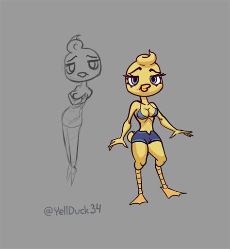 Rule 34 Duck Furry Line Art Tagme Yellduck 5802979