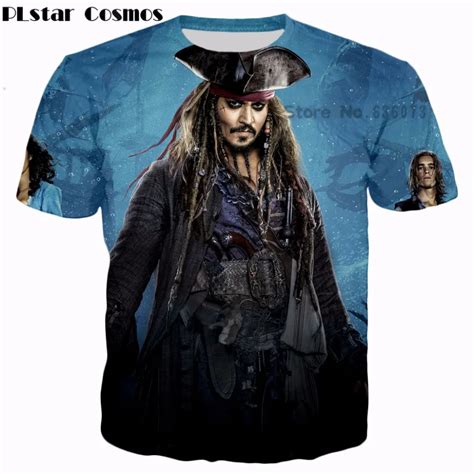 Plstar Cosmos Fashion Men Women Brand T Shirt Pirates Of The Caribbean