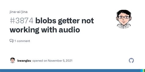 Blobs Getter Not Working With Audio Issue 3874 Jina Ai Jina GitHub