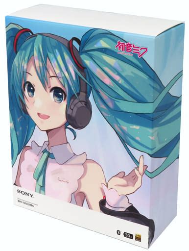 駿河屋 初音ミク コラボレーションモデル ワイヤレスノイズキャンセリングステレオヘッドセット Wh 1000xm4mk サイレント