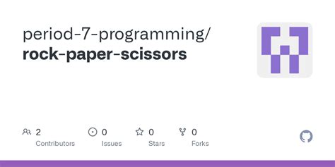 Github Period 7 Programmingrock Paper Scissors